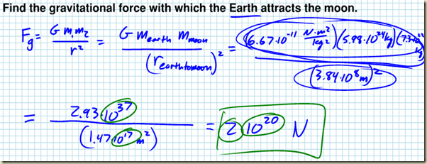 Newton’s Law of Universal Gravitation - Regents Physics